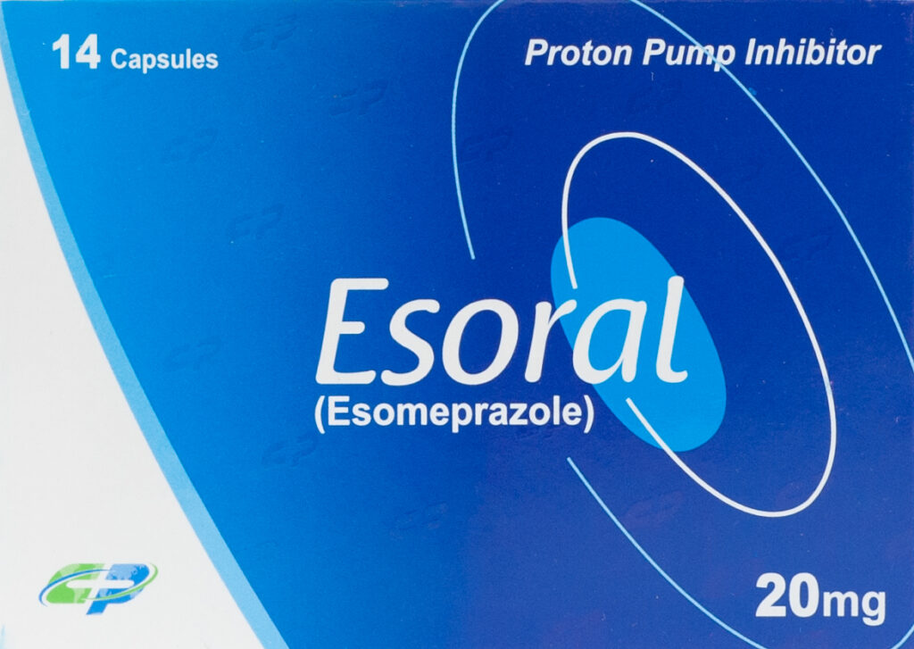 ESORAL (ESOMEPRAZOLE) 20MG CAP 14'S - Seroled Pharmaceuticals