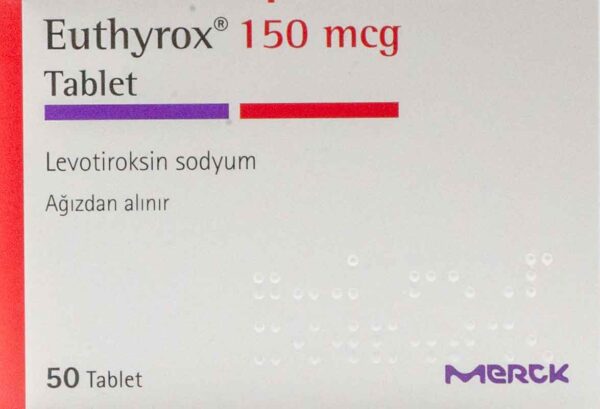 EUTHYROX (LEVOTHYROXINE) 150MCG TAB 50'S - Seroled Pharmaceuticals