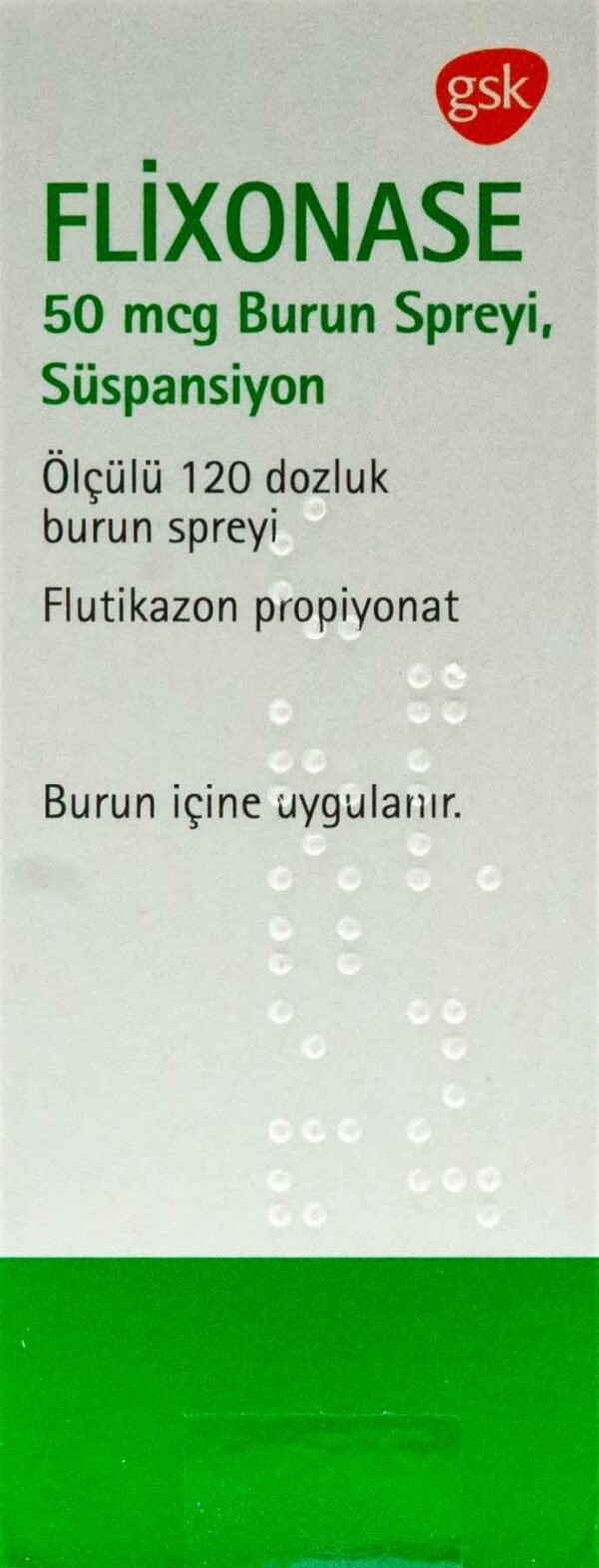 FLIXONASE (FLUTICASONE PROPIONATE) 50MCG NASAL SPRAY 120 DOSES ...